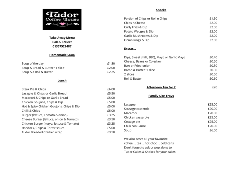 Tudor Coffee House – The Tudor Coffee House is an elegant coffee shop ...