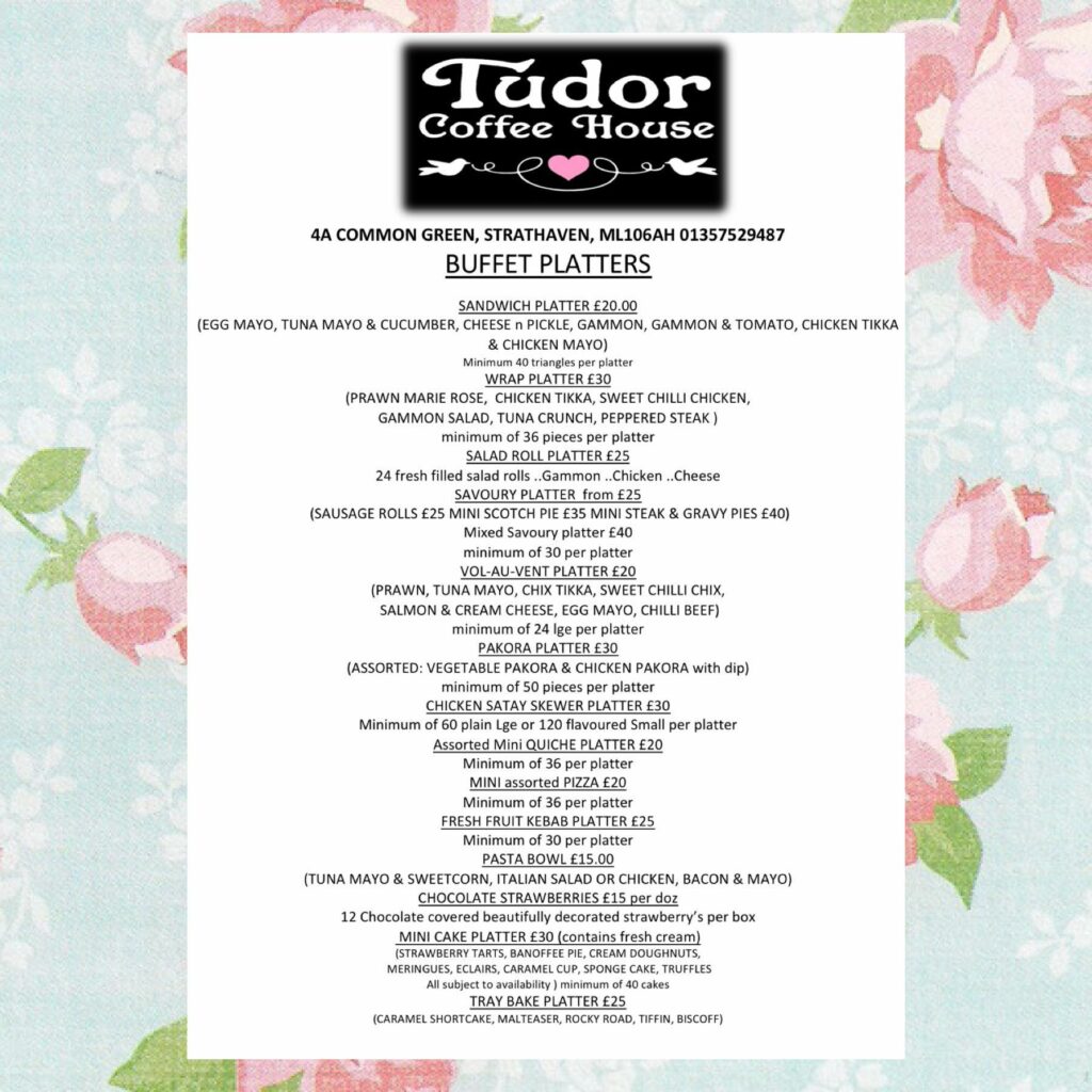 Tudor Coffee House – The Tudor Coffee House is an elegant coffee shop ...